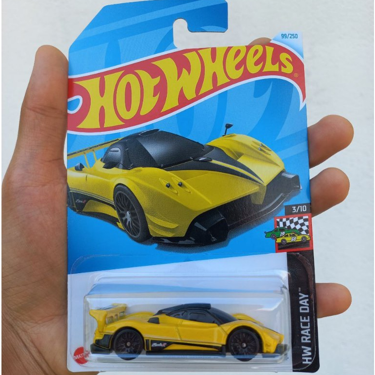 HOTWHEELS New! PAGANI ZONDA R (Yellow) | Shopee Malaysia