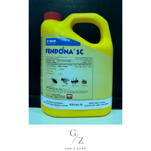 (4L) BASF Insecticide Fendona SC (Alpha-Cypermethrin 1.47%) / Racun ...