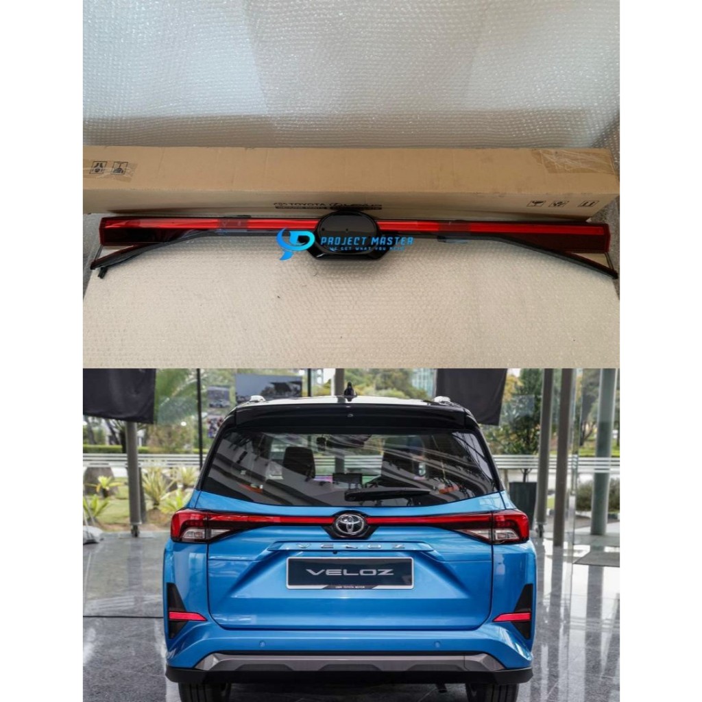 *ORIGINAL TOYOTA VELOZ 2022 - 2024 REAR BONNET REAR TRUNK CENTER LAMP ...