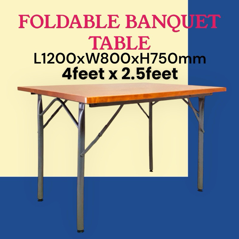 Foldable Banquet Table Event / Catering / Hall / Buffet Folding Table ...