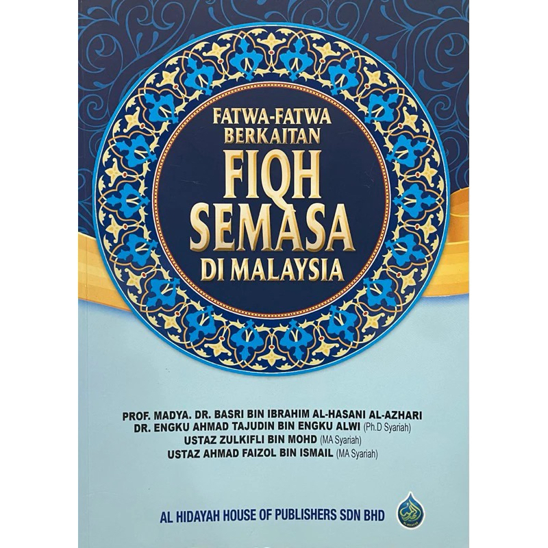 Buku FATWA-FATWA BERKAITAN FIQH SEMASA DI MALAYSIA - (Dr. Basri Ibrahim ...