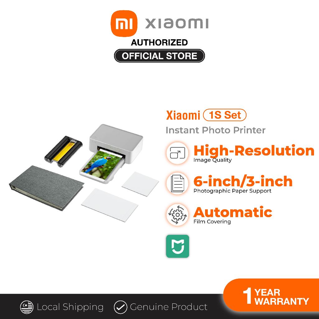 Xiaomi Instant Photo Printer 1S Set High-resolution image quality ...