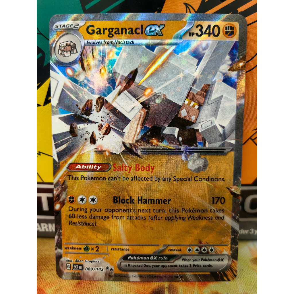 Garganacl ex - SV07: Stellar Crown (SV07) | Shopee Malaysia