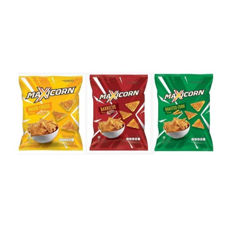 Maxicorn 140g Nacho Cheese / Barbecue / Roasted Corn | Shopee Malaysia