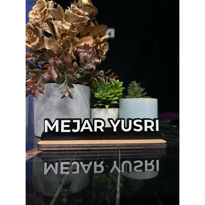 Table Name/Desktop Name/Nama meja/Sign name | Shopee Malaysia