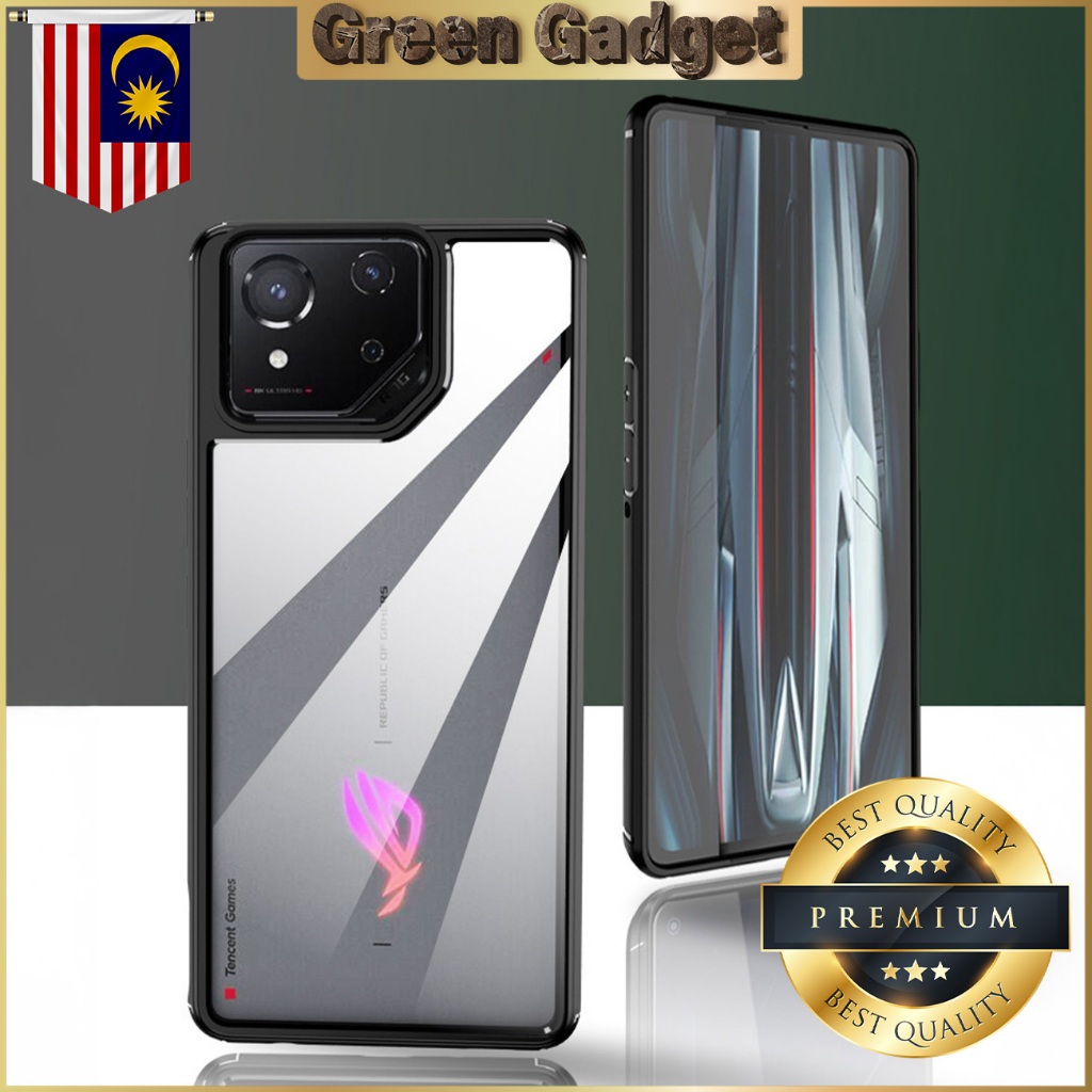 [Green Gadget] ROG Phone 8/8 Pro Case Full Protection Clear Cover ...