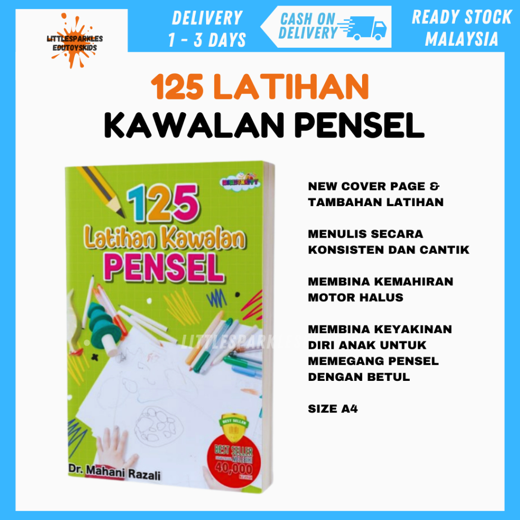 BUKU 125 LATIHAN KAWALAN PENSEL | DR MAHANI RAZALI | Shopee Malaysia