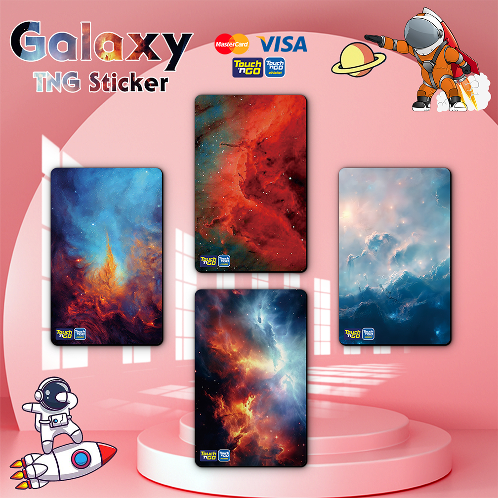 Galaxy (series 2) TNG Sticker - Tng Touch N Go Sticker/Bank Card ...
