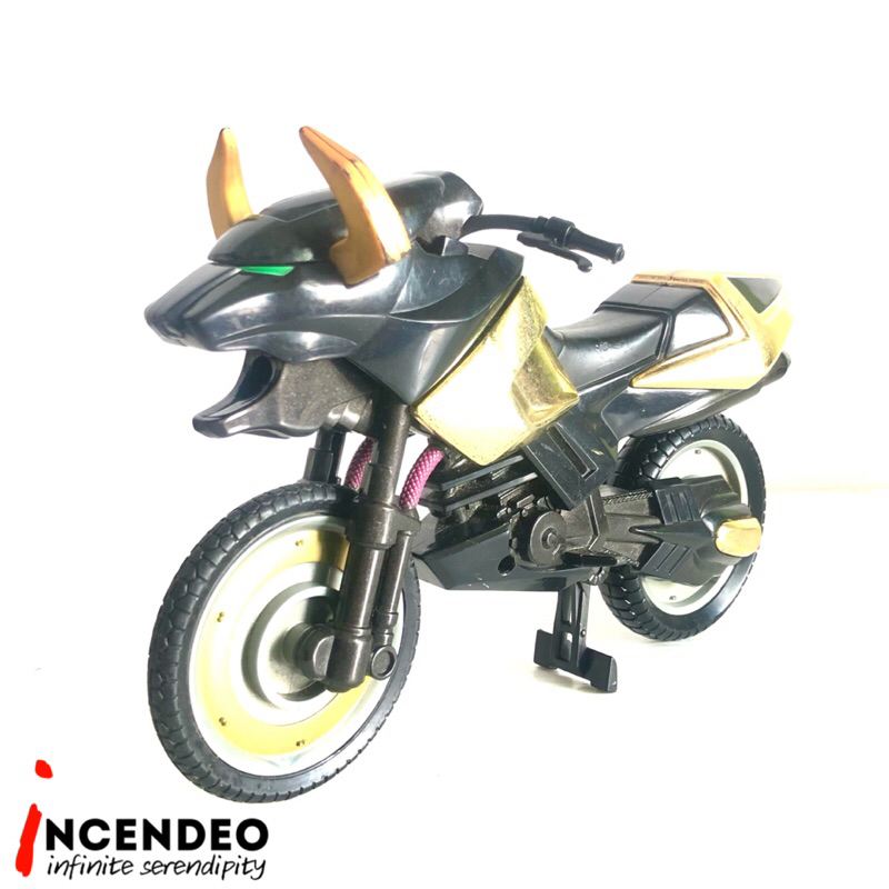 Vintage Bandai Power Rangers Wild Force Savage Yellow Eagle Motorcycle ...