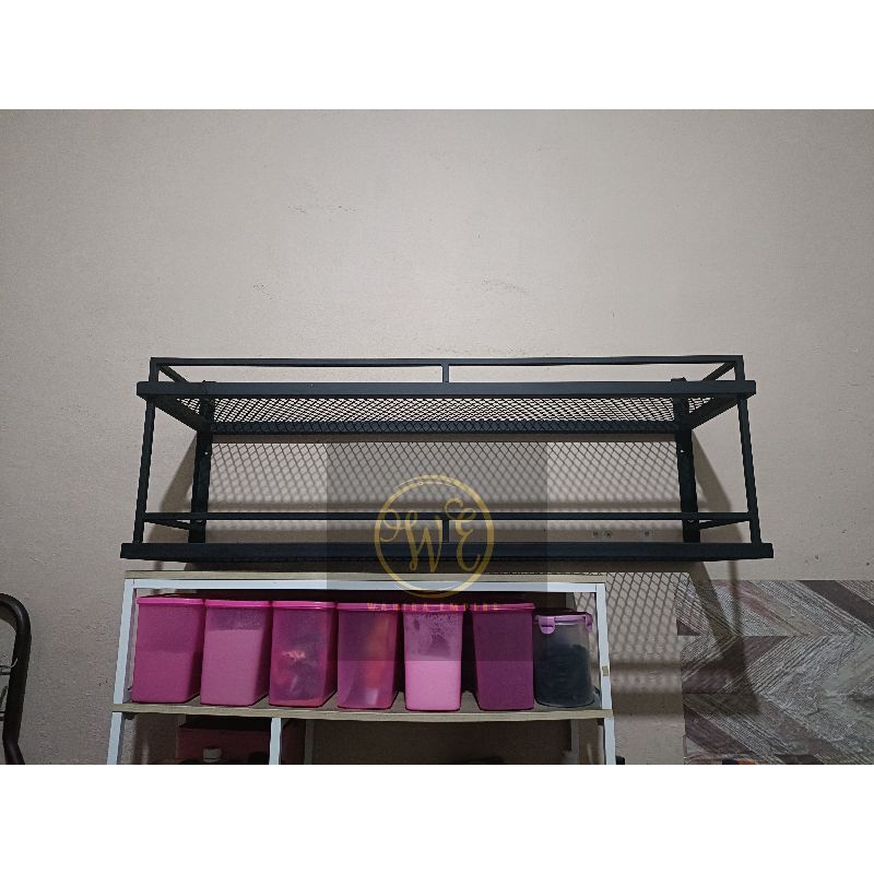Hanging rack / rak cawan, gelas ,pinggan mangkuk / rak dapur | Shopee ...