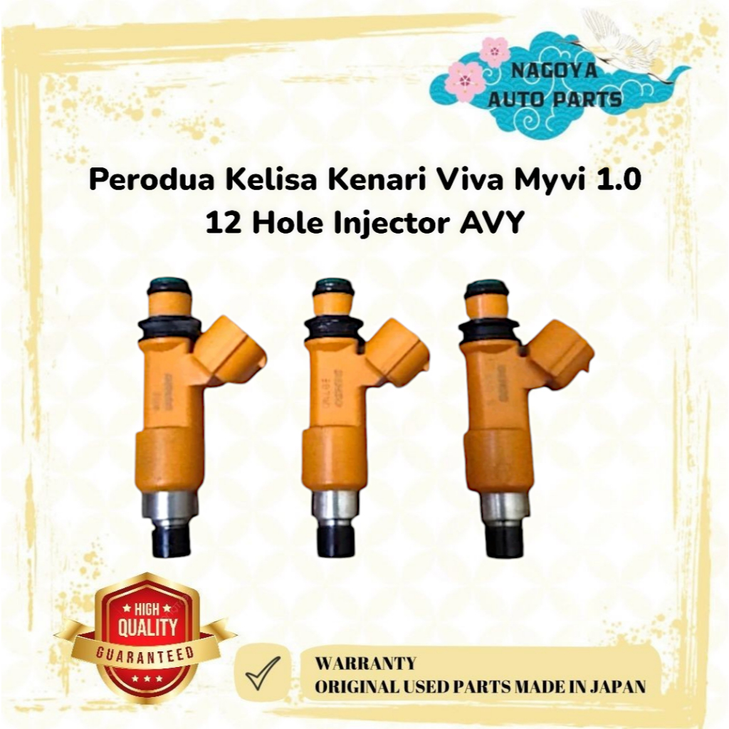 Perodua Kelisa Kenari Viva Myvi 1.0 12 Hole Injector AVY | Shopee Malaysia