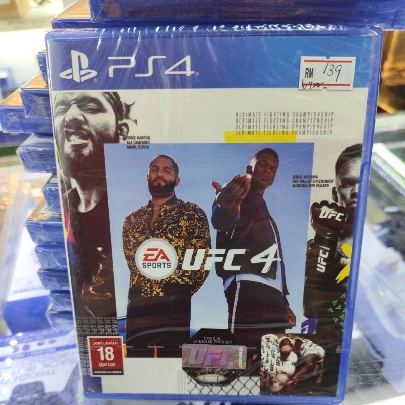 (NewSealed) UFC 4 Ps4 Cd Game Disc | Shopee Malaysia