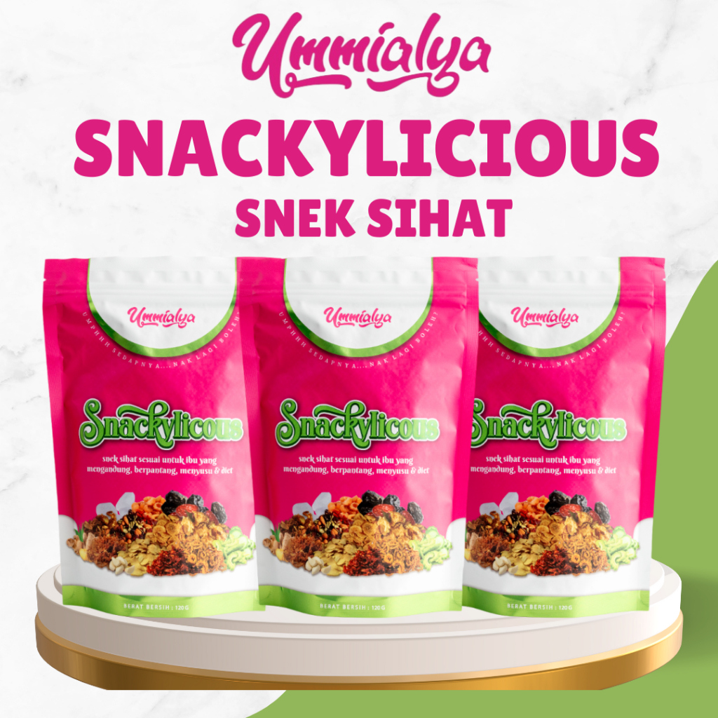 UmmiAlya Snackylicious Snack Berpantang / Diet / SIhat | Shopee Malaysia