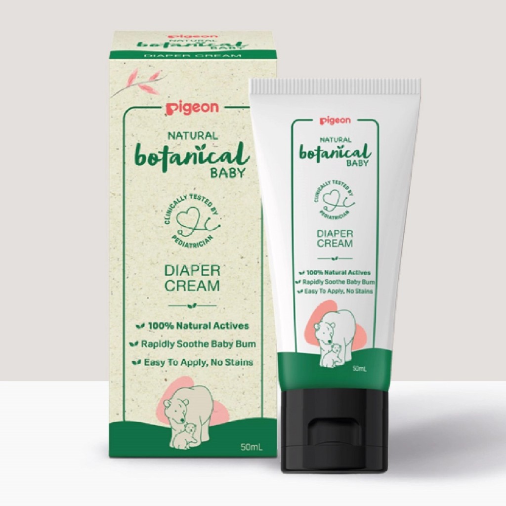 Pigeon Natural Botanical Baby Diaper Cream 50ml ORIGINAL READY STOCK ...