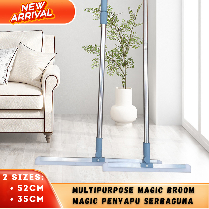 [𝐑𝐞𝐚𝐝𝐲 𝐒𝐭𝐨𝐜𝐤]Magic Broom & Scraper Hair Cleaner Sweeper Floor Cleaner ...