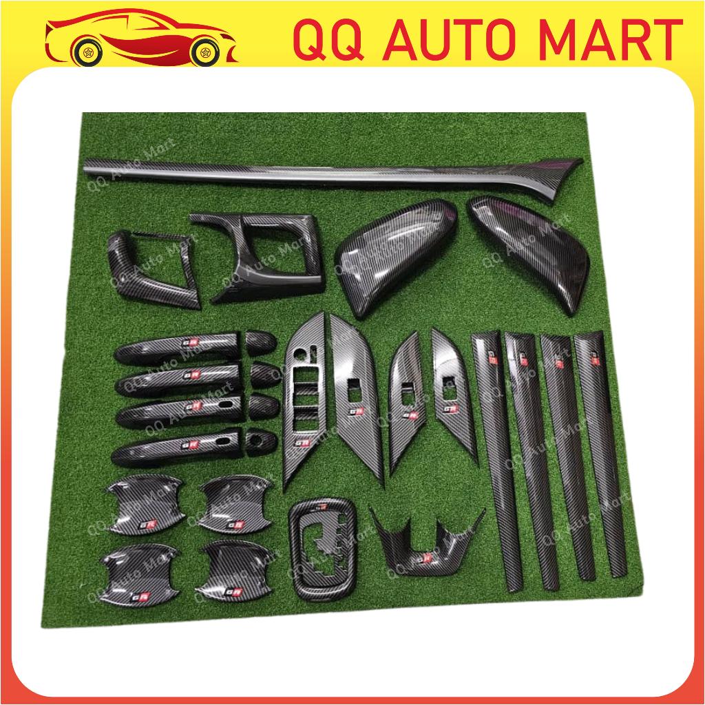 Toyota Hilux Revo Rocco Rogue GR Carbon Interior Cover Trim Full Set ...