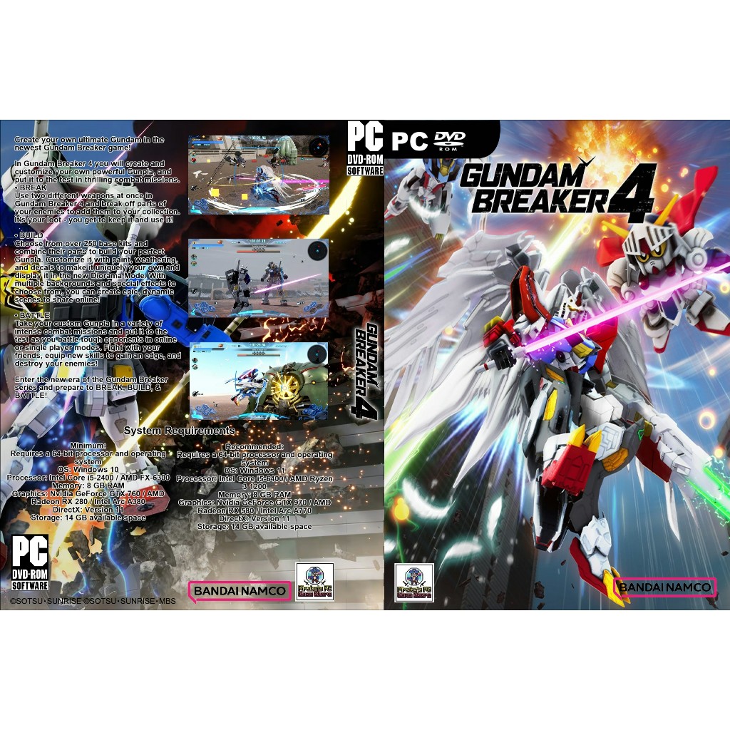 (PC DVD) Gundam Breaker 4 | Shopee Malaysia