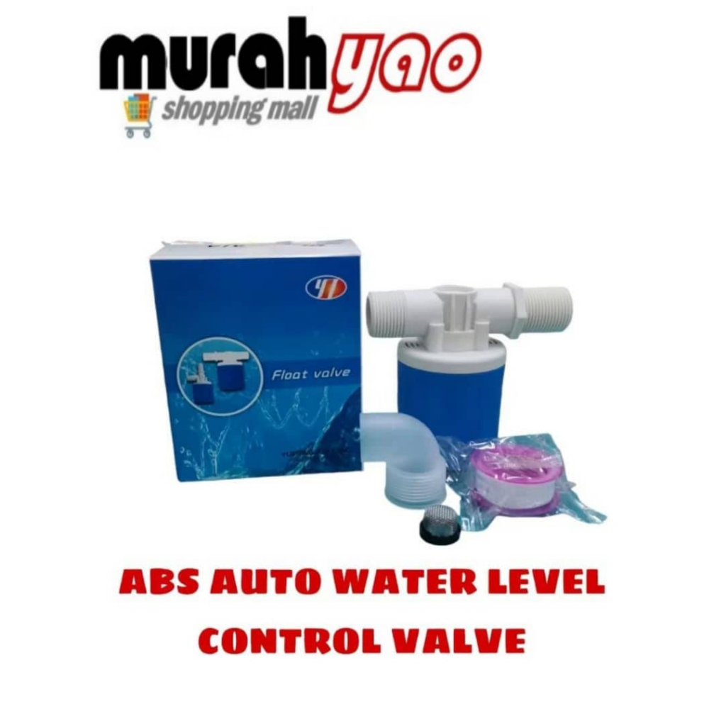 1/2" 3/4" ABS WATER LEVEL CONTROL VALVE/INJAP KAWALAN TAHAP AIR ABS ...