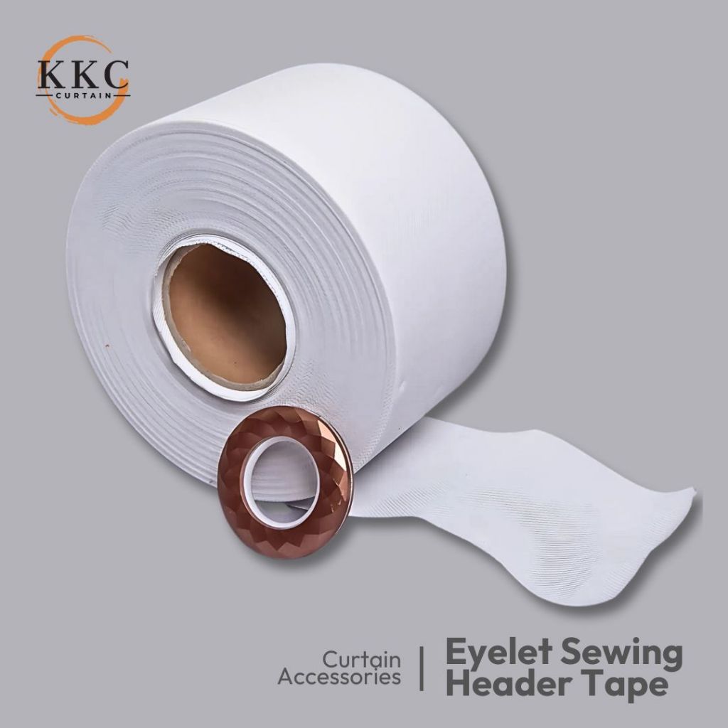 4in Interlining Curtain Eyelet Sewing Header Tape for Eyelet/ Fix ...