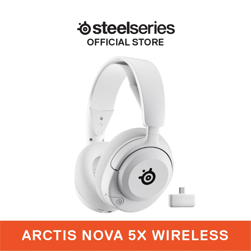 SteelSeries Arctis Nova 5X Wireless 360 Spatial Surround Gaming Headset ...