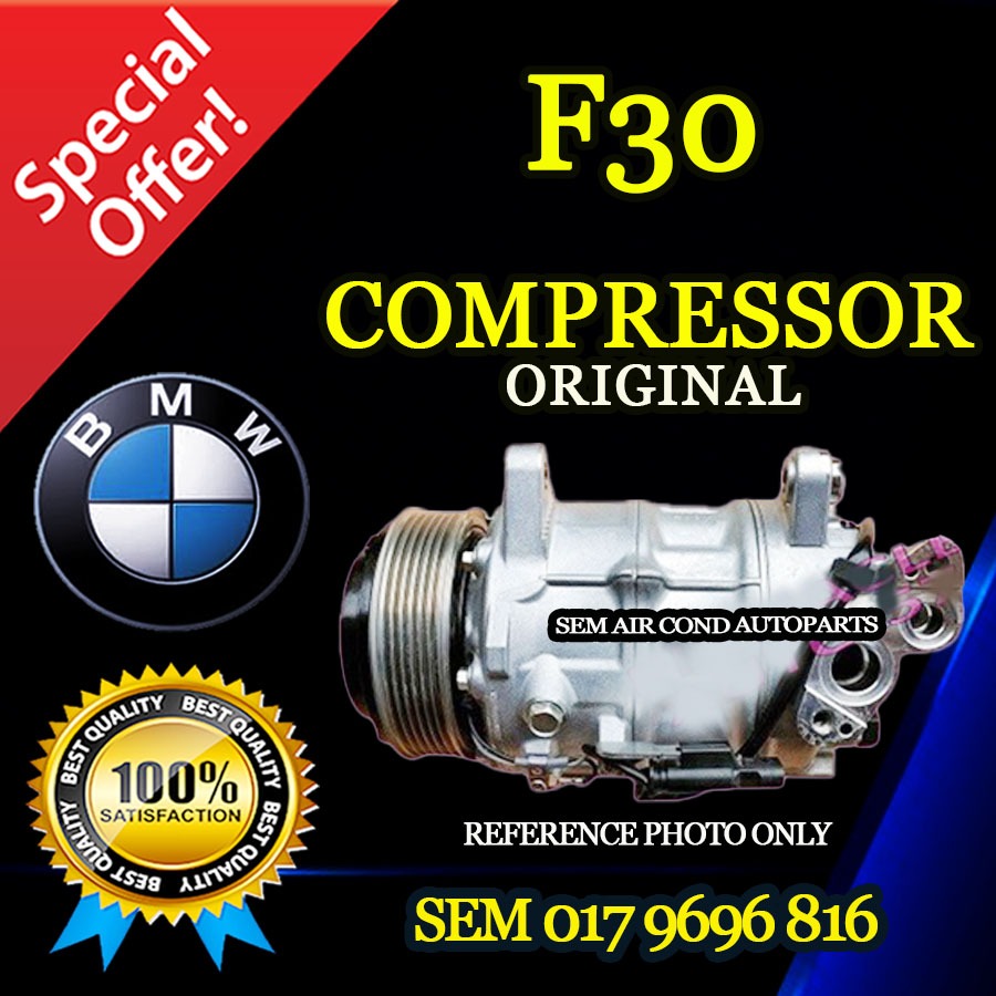 BMW F30 ORIGINAL SANDEN COMPRESSOR/ KOMPRESOR (CAR AIRCOND SYSTEM ...