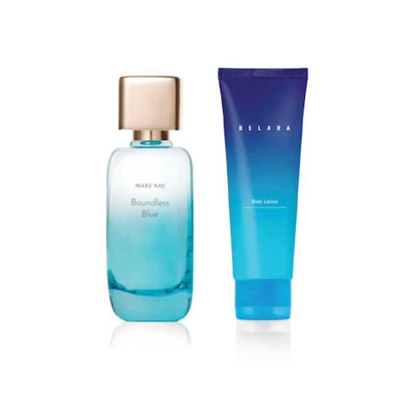 💕24 JAM POS💕New MK Perfume Boundless Blue EDP & Belara Body Lotion ...