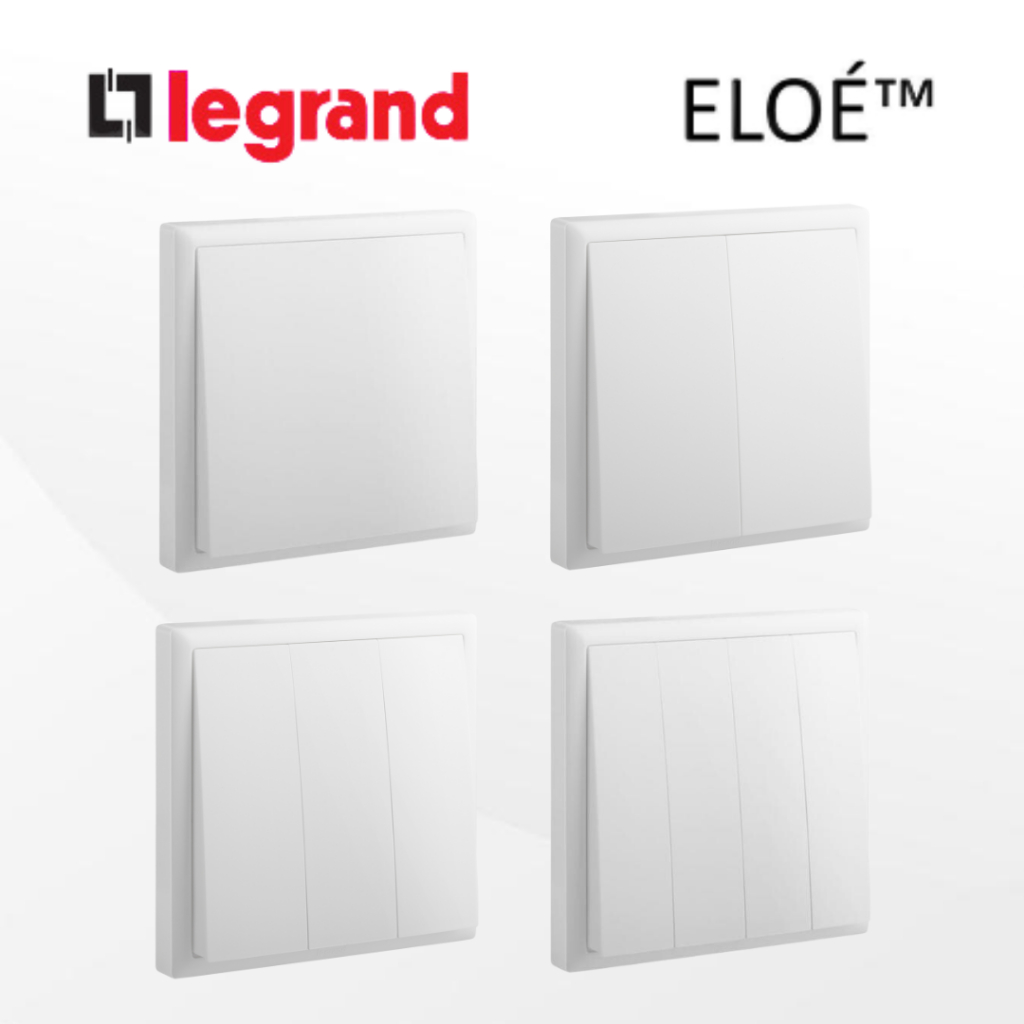 Legrand Eloe Series 618000 618001 618002 618003 618004 618006 1/2/3/4 ...