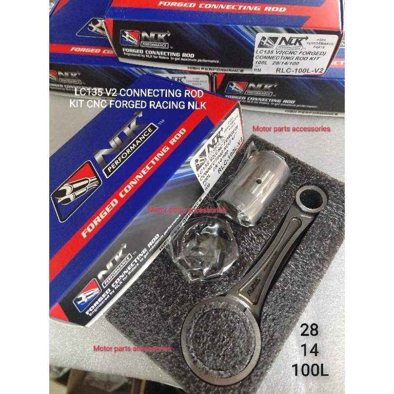 NLK RACING /HI POWER RACING LC135 4S/Y15ZR 5S FZ CONNECTING ROD KIT ...