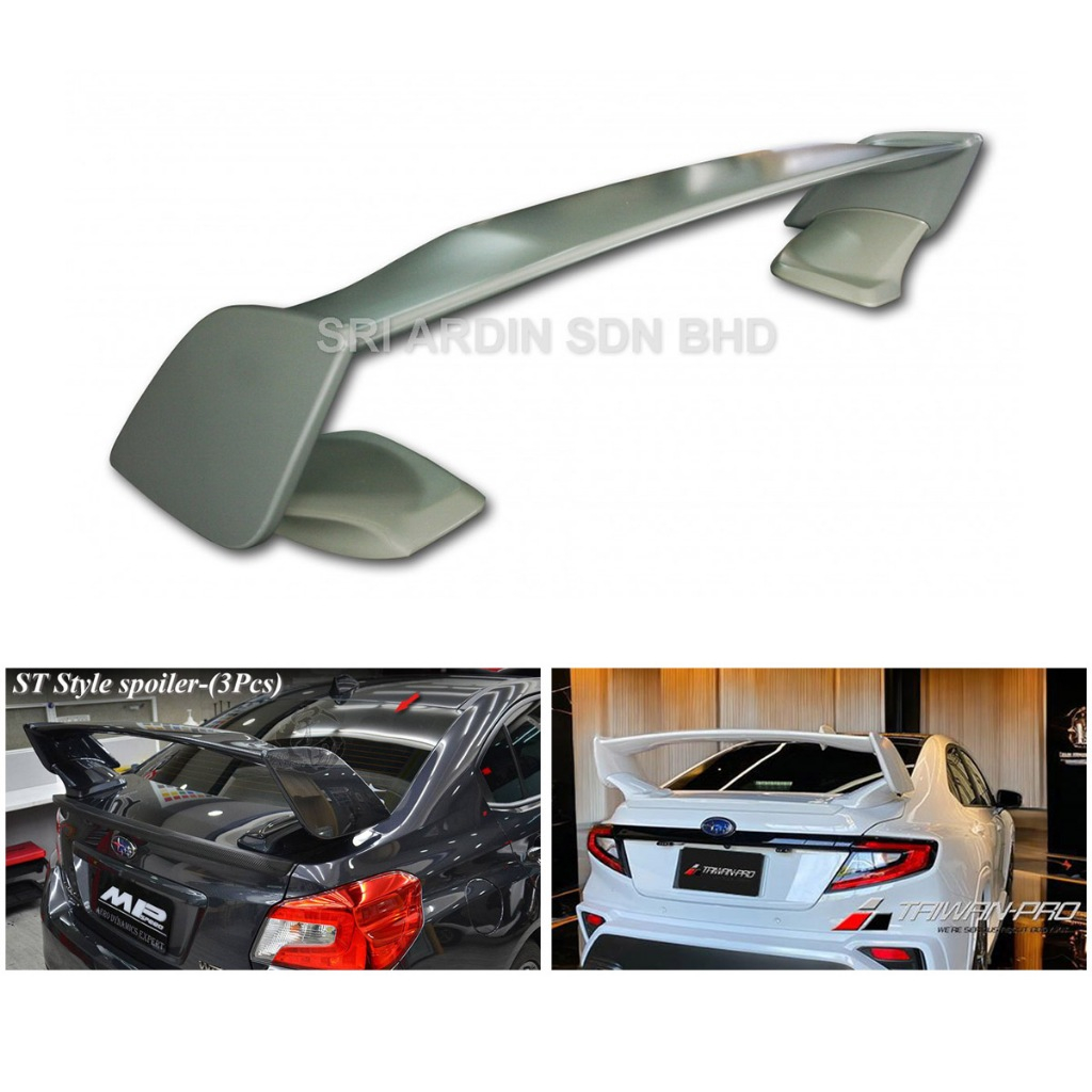 Subaru WRX VA '15 - '21 / VB '22- STI style Rear Spoiler | Shopee Malaysia