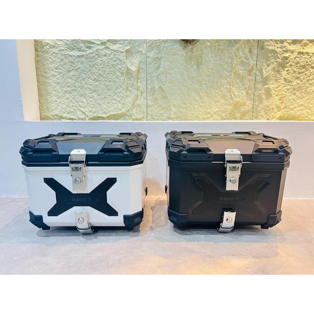 ORIGINAL SMRT ALUMINIUM DESIGN TOP BOX HEAVY DUTY WHITE BLACK BOX 36L ...