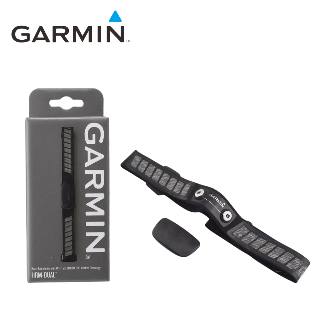Garmin HRM-Dual Premium Heart Rate Monitor bluetooth ant+ with third ...