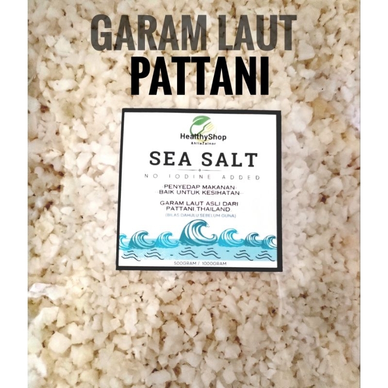 100% Garam Laut Asli Pattani , No iodine added | Shopee Malaysia