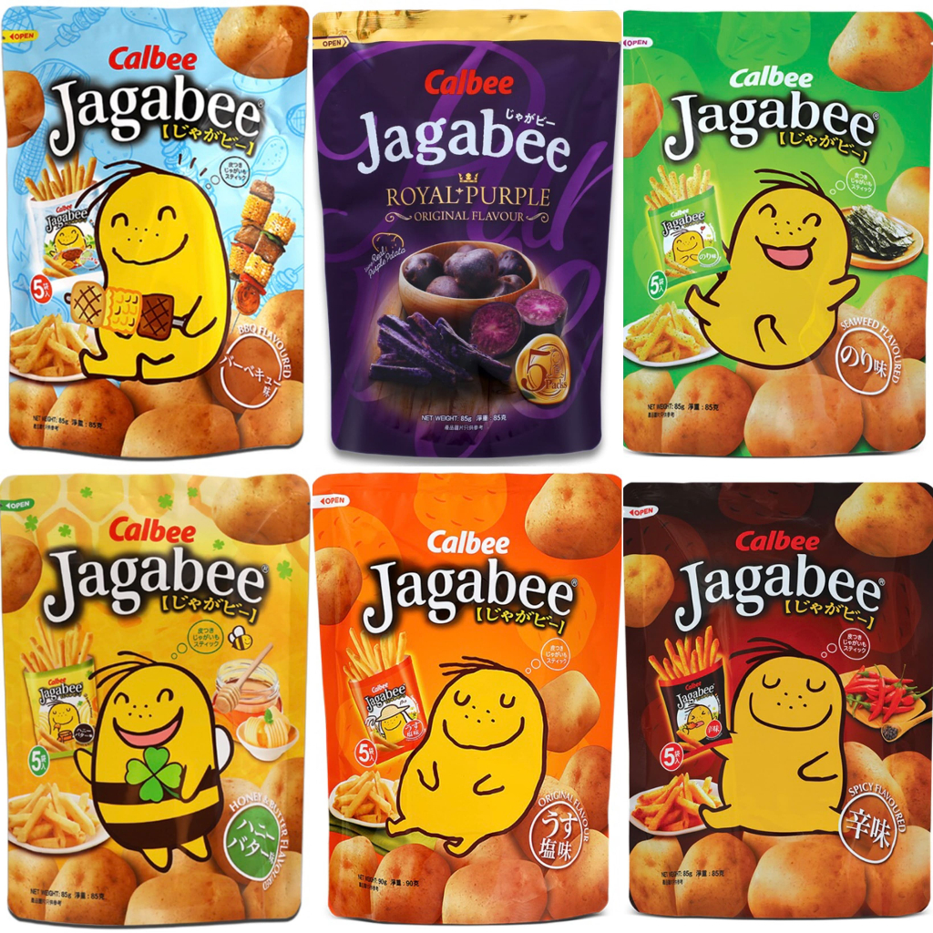 [LIMITED EDITION FLAVORS] CALBEE JAGABEE POTATO STICK 新口味限定款 国外进口卡乐比薯条三兄弟零食 | Shopee Malaysia