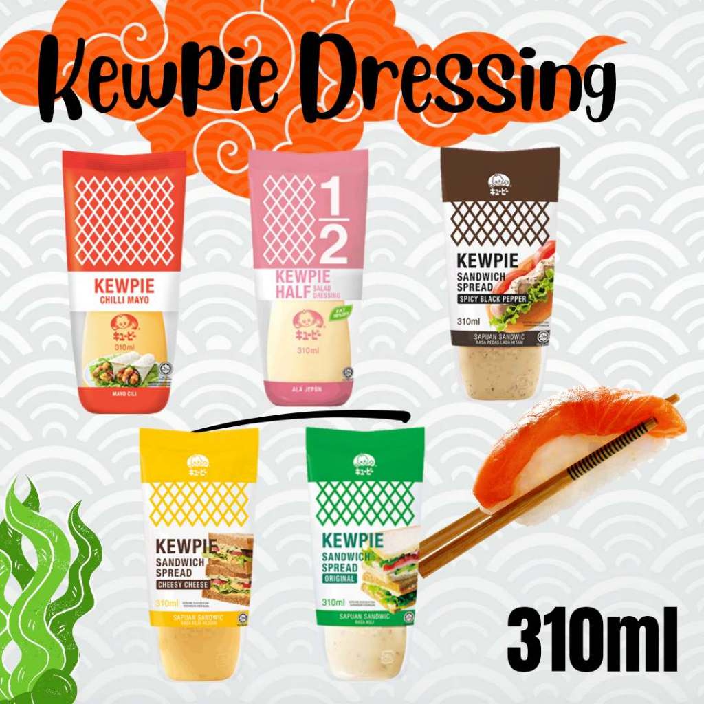 Kewpie Mayonis Mayonnaise Dressing Sandwich Spread Japanese Chili Mayo ...