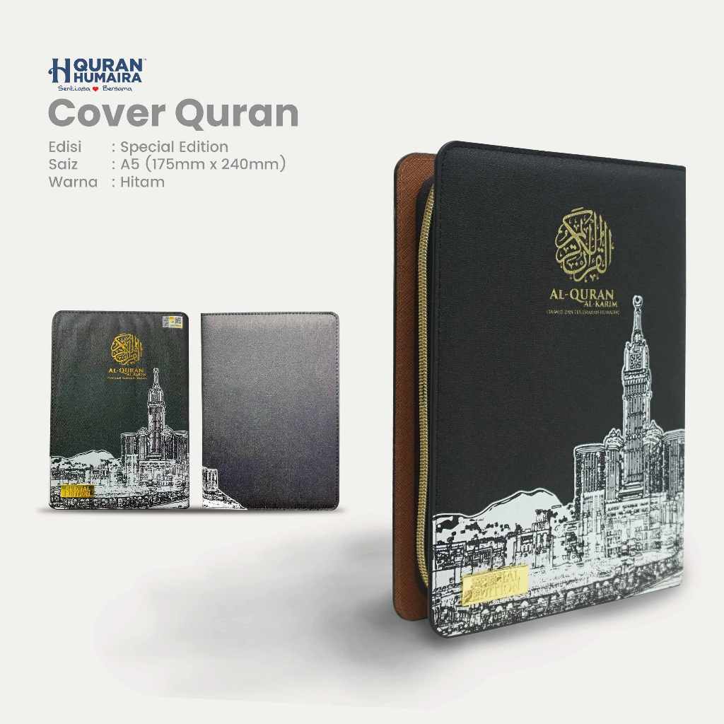 Cover Al-Quran Humaira Saiz A6 dan A5 (Tak Termasuk Isi Kandungan Al ...