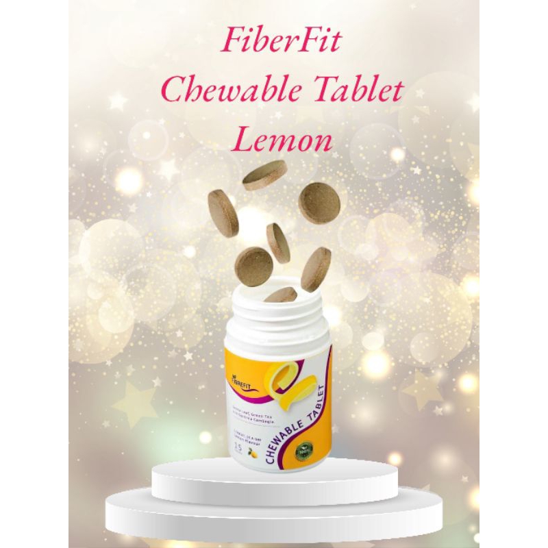 FIBREFIT chewable tablet (Lemon) 🍋 | Shopee Malaysia