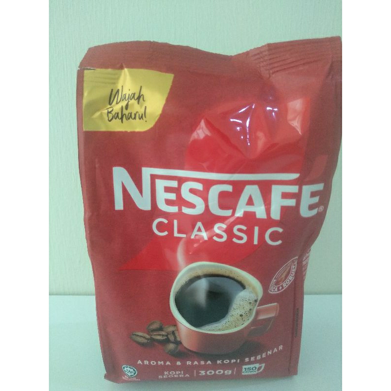 Nescafe Classic Coffee Refill Pack 300g (BB:July26) New Packaging ...