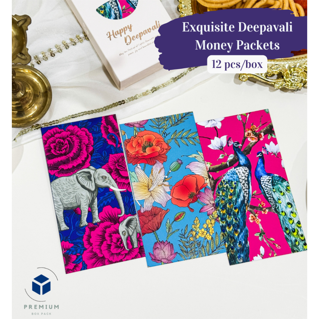 Elegant Deepavali Money Packet | Sampul Duit Raya/ Kenduri | Premium ...