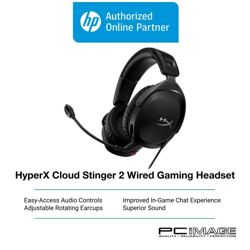 HYPERX Cloud Stinger 2 Wired Gaming Headset with Improved In-Game Chat ...