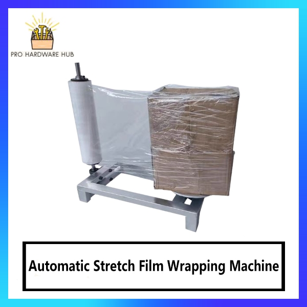 Automatic stretch film wrapping machine Manual stretch film packaging ...