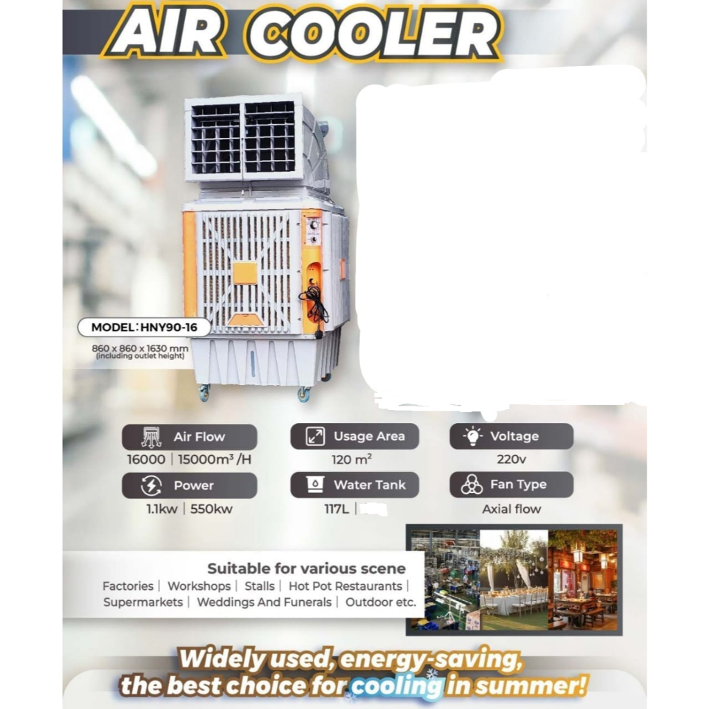 Cuori Industrial Powerful Heavy Duty Big Air Cooler Air Flow with ...