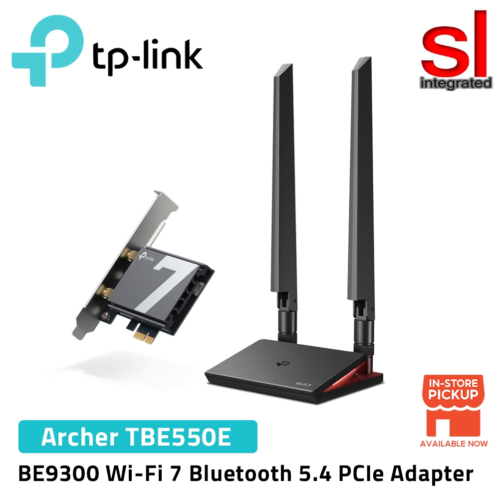 TP-link Archer TBE550E BE9300 Wi-Fi 7 Bluetooth 5.4 PCIe Adapter ...