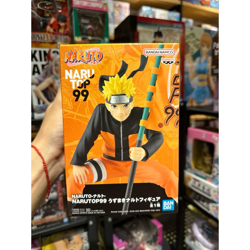 Banpresto Naruto Shippuden Narutop 99 Uzumaki Naruto Figure | Shopee ...