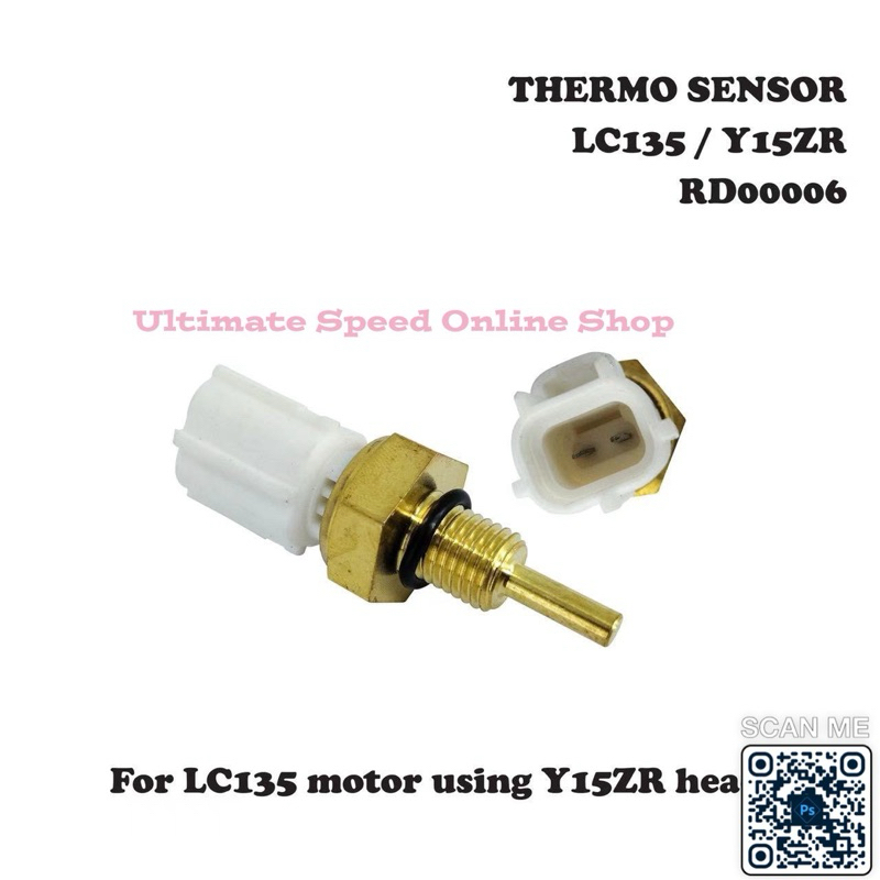 YAMAHA LC135 PNP Y15ZR TEMPERATURE THERMO SENSOR THERMOSENSOR LC135 Y15 ...