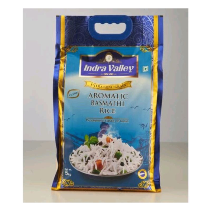 INDRA VALLEY(Deepavali Offer) AROMATIC BASMATI RICE 5KG | Shopee Malaysia