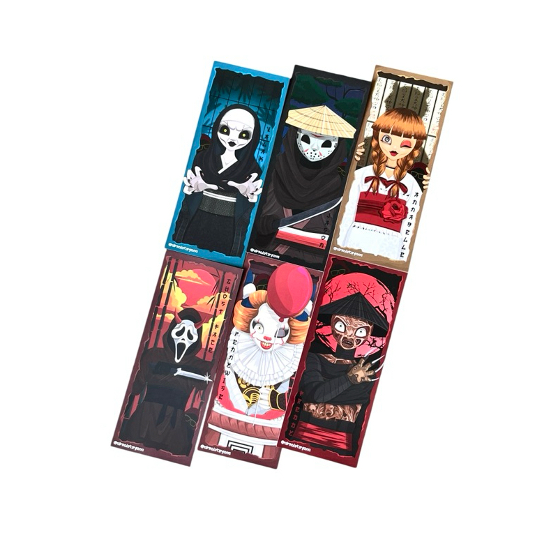 [Ready Stock Malaysia] Horror Halloween Scary Japanese Style Art ...