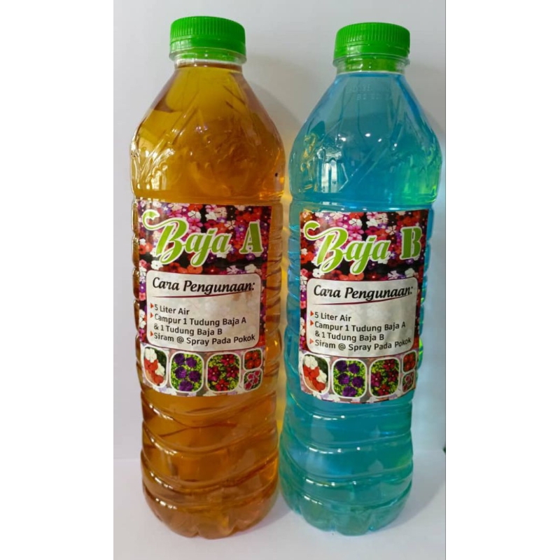 Baja Bunga A+B untuk kegunaan pelbagai jenis tanaman bunga | Shopee ...