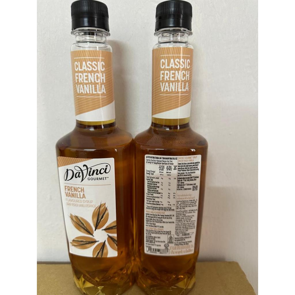 DaVinci Gourmet French Vanilla Syrup (750ml) EXP 13/08/2026 | Shopee ...