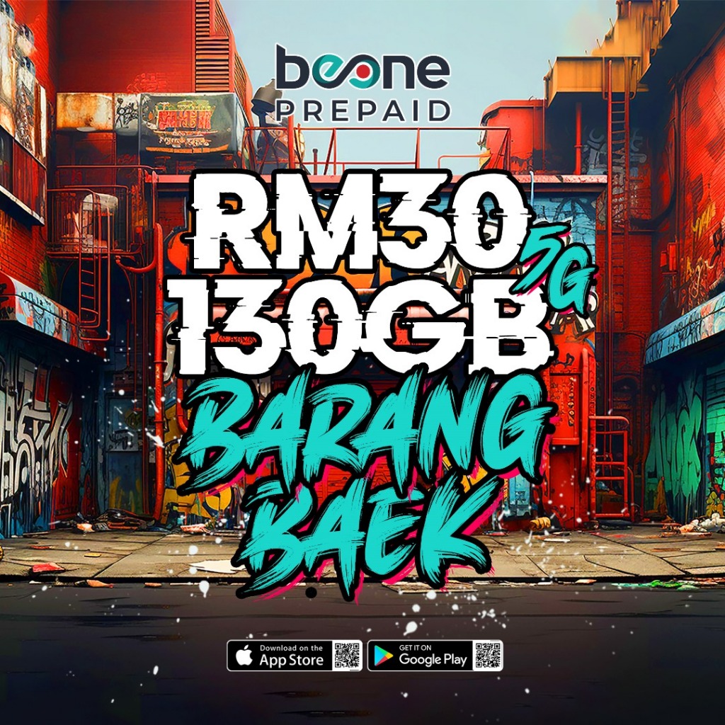 SIMKAD BEONE ULTRA JIMAT UNLIMITED CALL , 130GB 5g (BULANAN RM30/30HARI ...