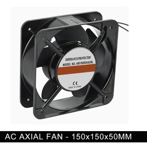 HB 6 inch 150mm x 150mm x 50mm Ball Bearing Ac Axial Fan / Cooling Blower 240VAC | Shopee Malaysia